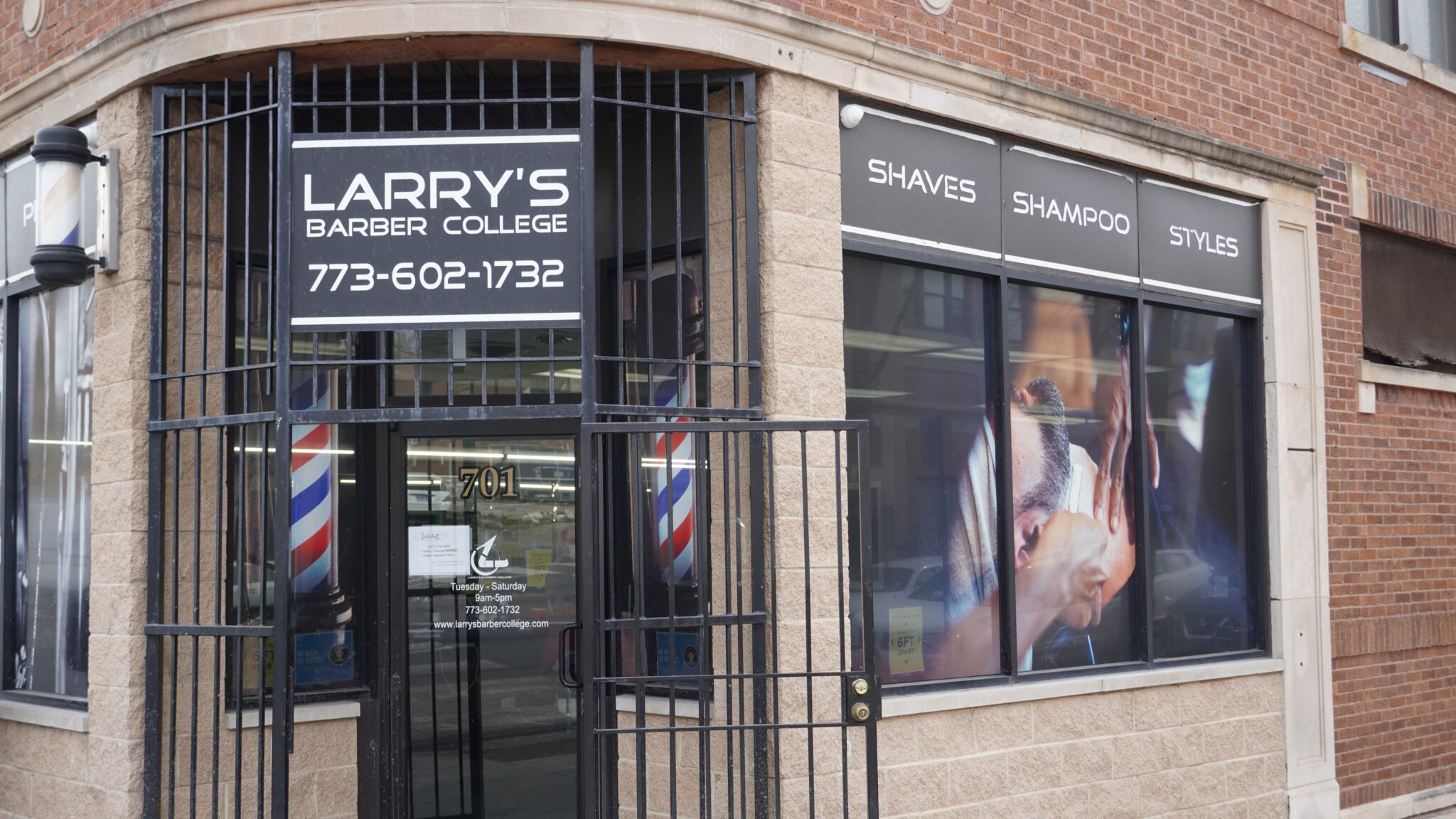 Locations - Larry's Barber College | Larry Robert's, Jr.