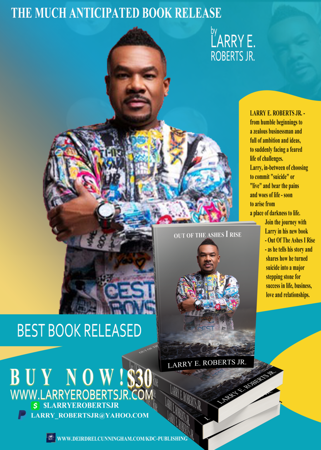 "Out of the Ashes I Rise" - Larry's Barber College | Larry Robert's, Jr.